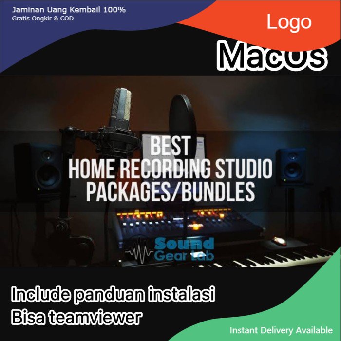 Jual Paket Lengkap Mac Recording vst plugin daw | Shopee Indonesia