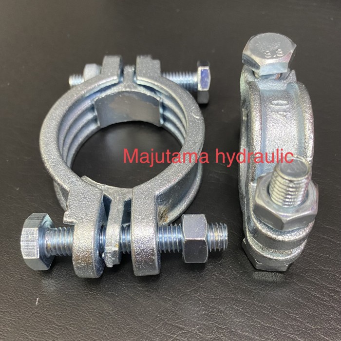 Jual Penjepit Clamp Double Bolt Sl 76 Klem Hose 2 Inch | Shopee Indonesia