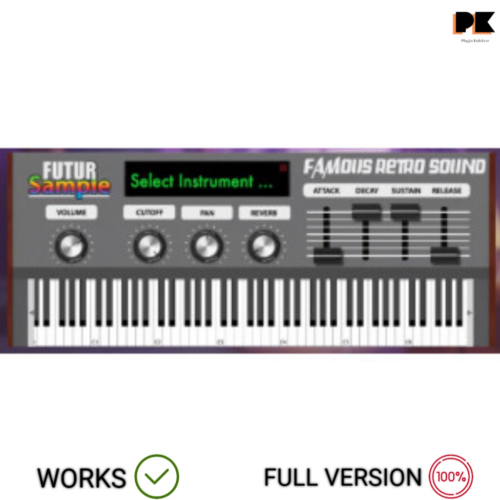 Jual FUTUR Sample Famous Retro Sound - VST Plugin vintage sounds of ...