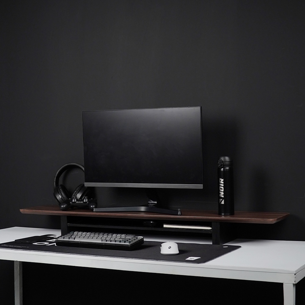 Jual Noir Neo Desk Shelf & Monitor Stand Riser Large | Shopee Indonesia