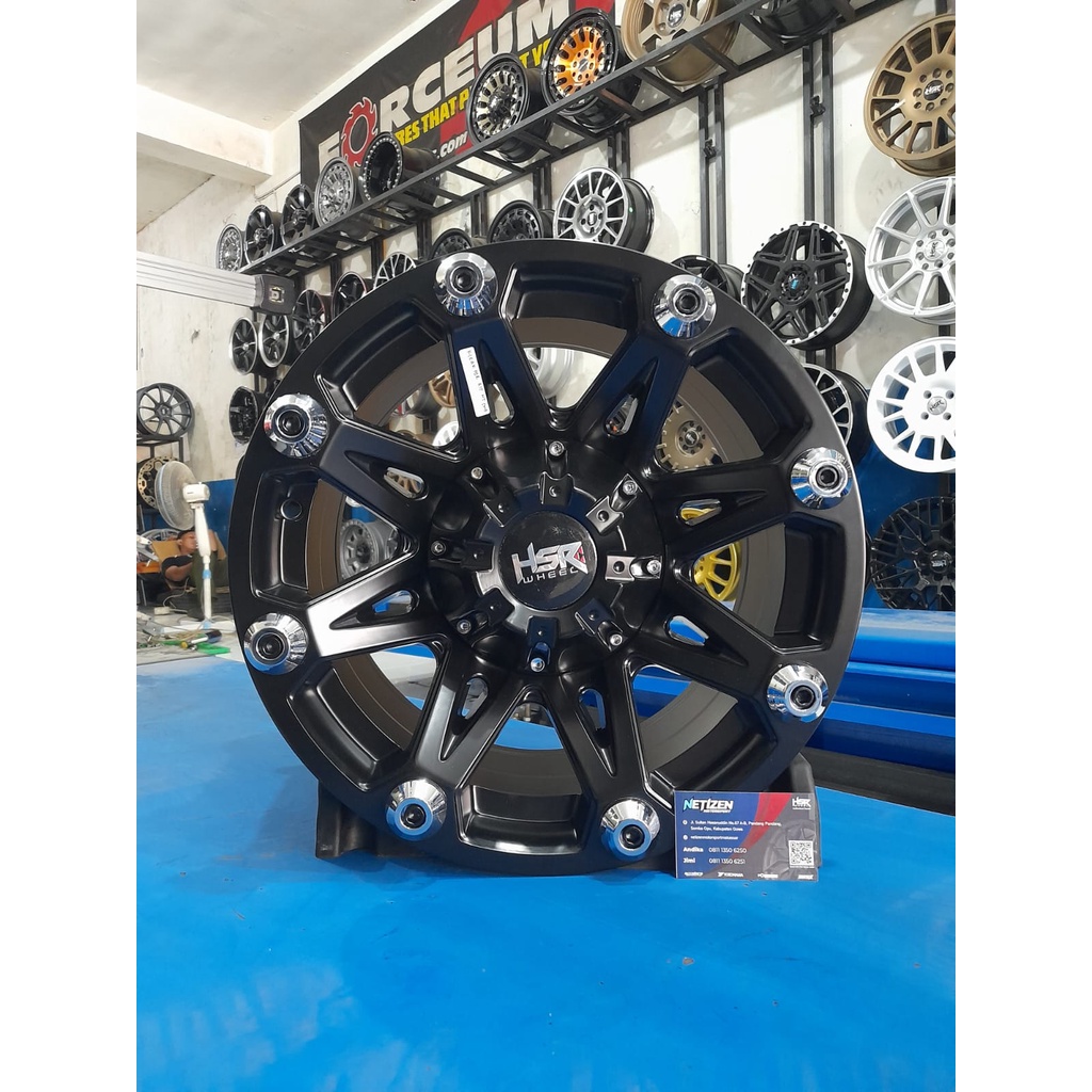Jual velg mobil offroad r15 cocok buat mobil rush terios xpander hilux ...