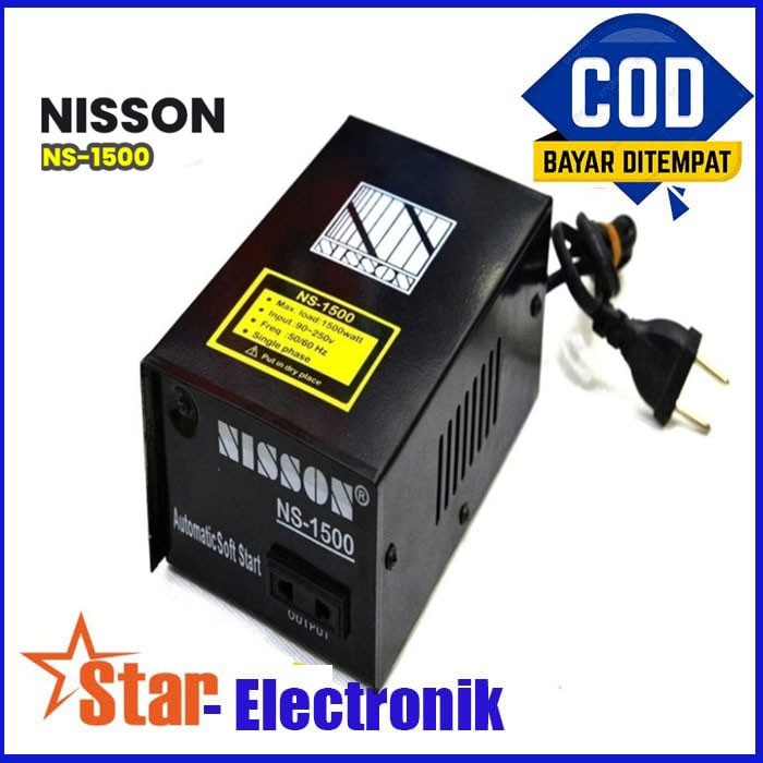 Jual Nisson NS 1500 Power Starting Solusi Listrik Anti Njepret | Shopee ...