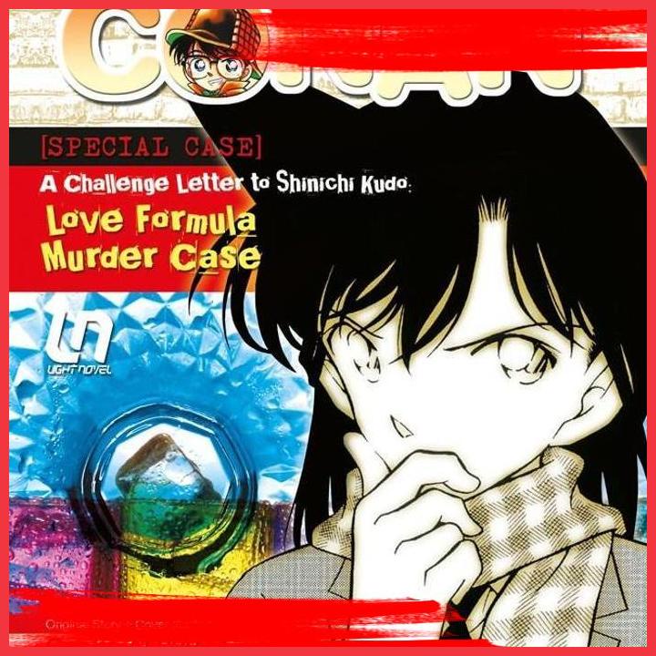 Jual (BSK) Light Novel Conan A Challenge Letter to Shinichi Kudo : Love Formula | Shopee Indonesia