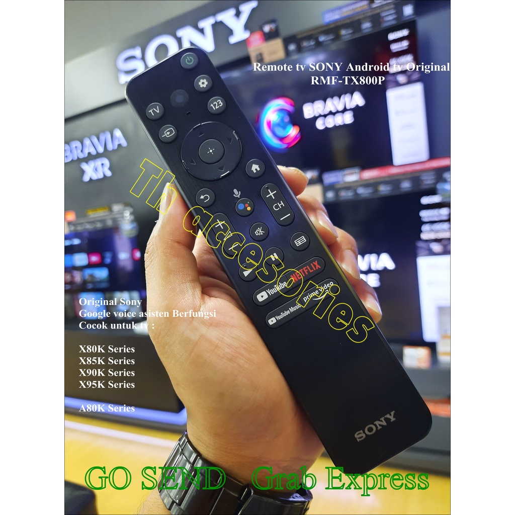 Jual Remote tv Sony Original Android tv RMF-TX800P | Shopee Indonesia