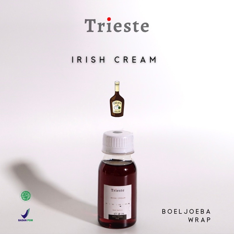 Jual Trieste Irish Cream Syrup Repack [30, 50, 100] g | Shopee Indonesia