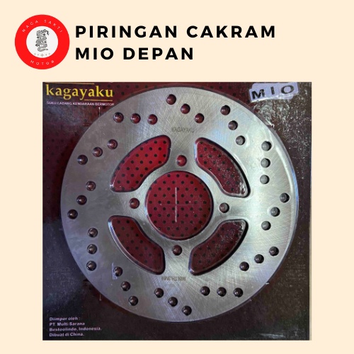 Jual PIRINGAN CAKRAM MOTOR / PIRINGAN DISC BRAKE MIO DEPAN PREMIUM ...