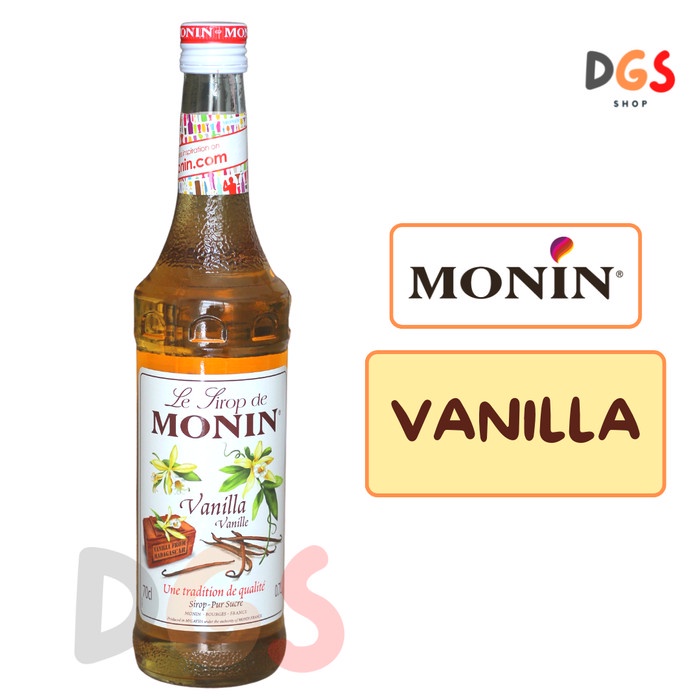 Jual SYRUP MONIN VANILLA - MONIN VANILLA | Shopee Indonesia
