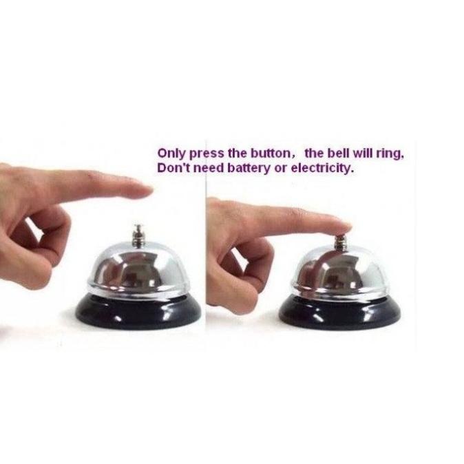Jual TABLE BELL / DESK BELL, Stainless Steel, Bel Meja Untuk Hotel ...