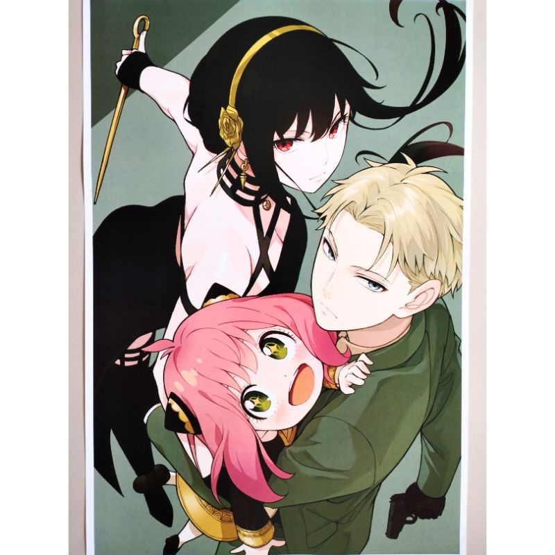 Jual Poster Anime Spy x Family 15 Loid Yor Anya Forger Merchandise ...