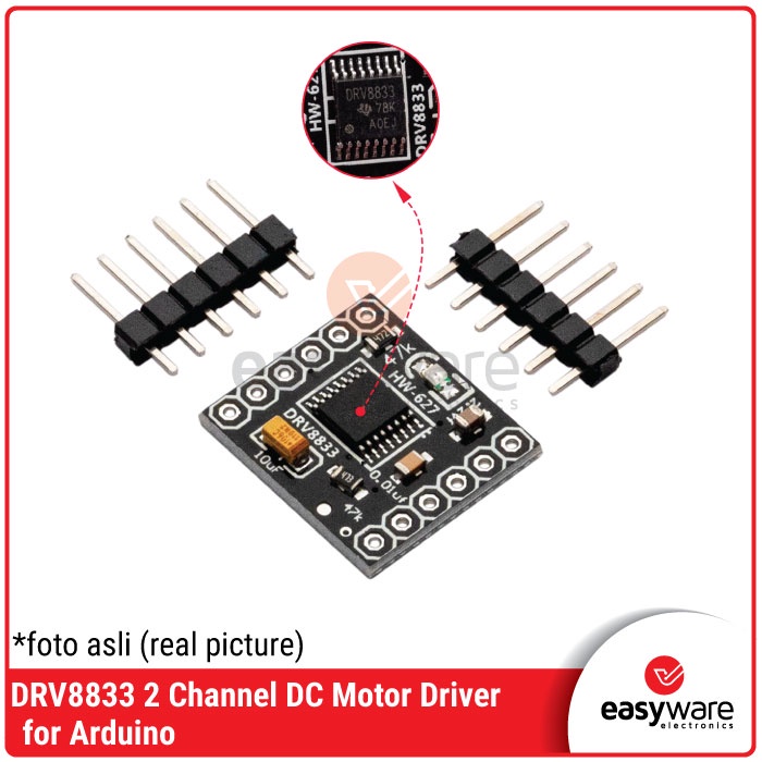 Jual DRV8833 2 Channel DC Motor Driver Module Board for Arduino ...