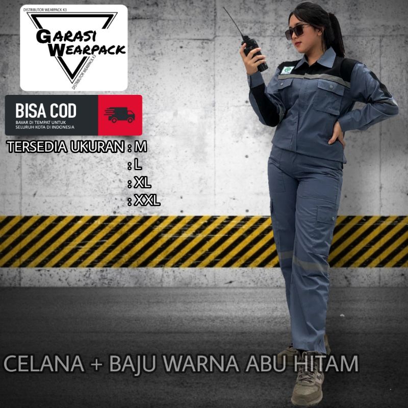 Jual Baju stelan Celana / Seragam pakaian Kerja/ K3/ APD/ Safety First ...