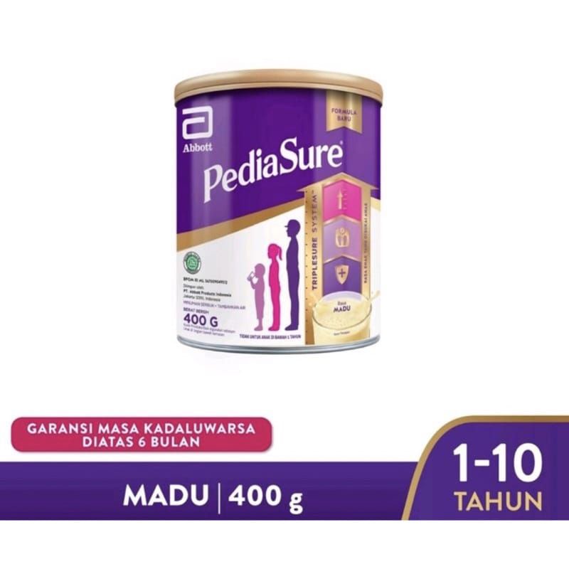 Jual PEDIASURE TRIPLESURE 400GR MADU, VANILLA, COKLAT, CLASSIC MILKY EXP MEI 2025 | Shopee Indonesia