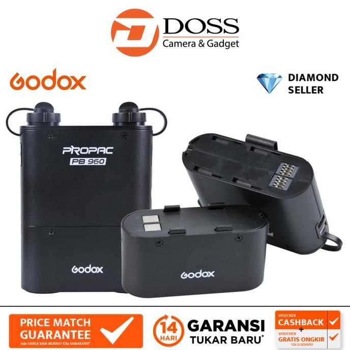 Jual Godox PROPAC PB960 Lithium-Ion Flash Power Pack | Shopee Indonesia