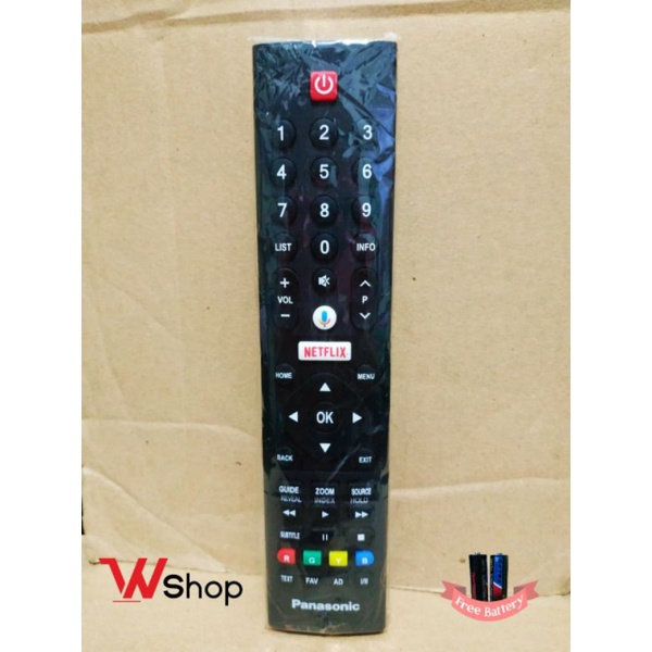 Jual REMOT TV LCD LED PANASONIC ANDROID TV NETFLIX VOICE ORIGINAL 100% ...