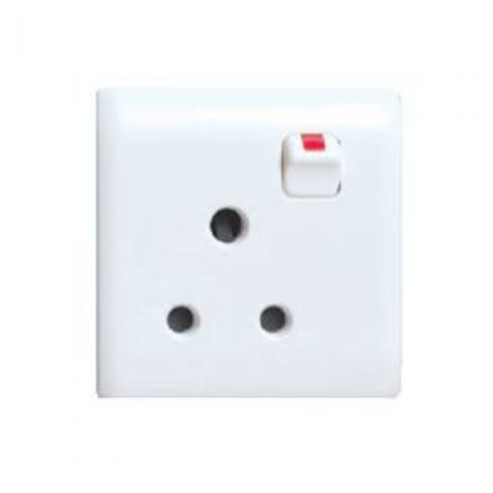 Jual HAGER ROUND PIN SWITCHED SOCKET OUTLET SWITCH 15A 15 A AMPERE SUIS ...