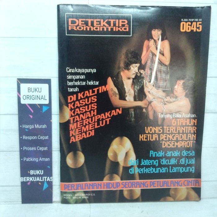 Jual Majalah Detektip Romantika 0645 15 Juli 1979 | Shopee Indonesia