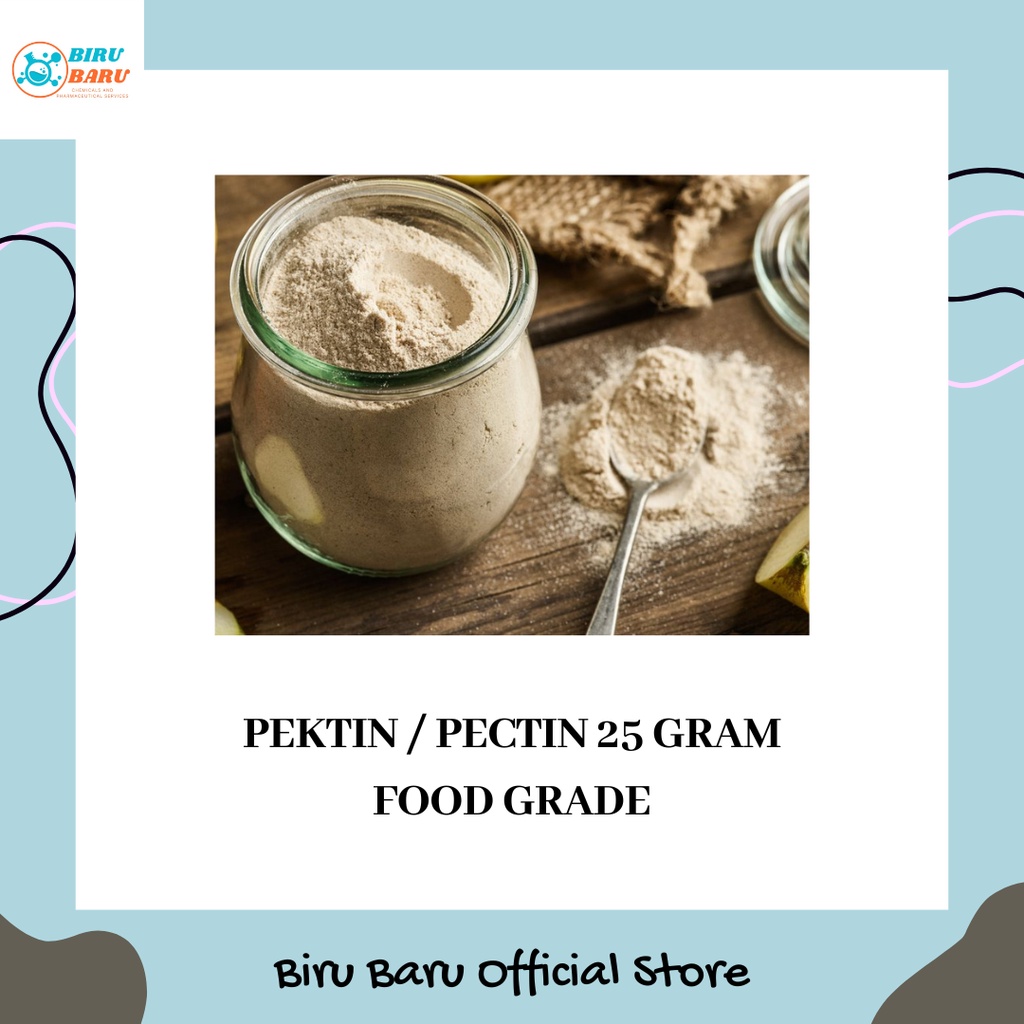 Jual PEKTIN / PECTIN 25 GRAM FOOD GRADE BEST QUALITY | Shopee Indonesia