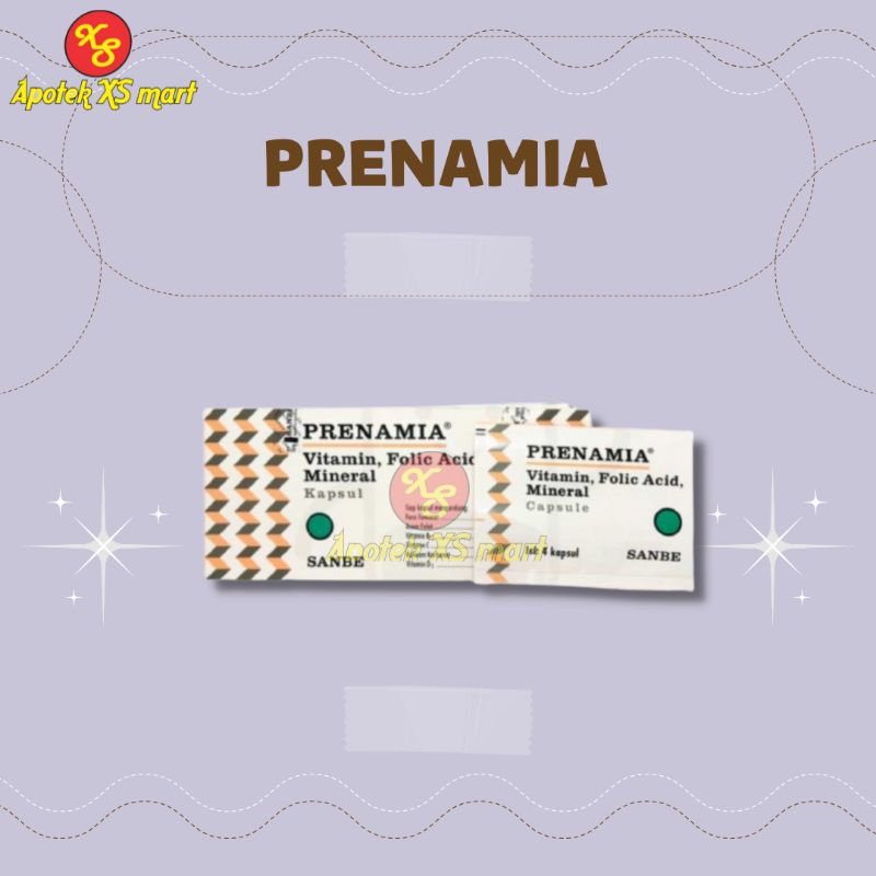 Jual PRENAMIA - MULTIVITAMIN DAN MINERAL UNTUK IBU HAMIL DAN MENYUSUI ...