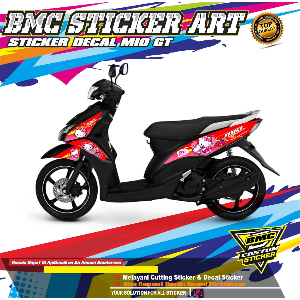 Jual STICKER DECAL MIO SOUL GT /STICKER DEKAL MIO GT FULL BODY MOYIP ...