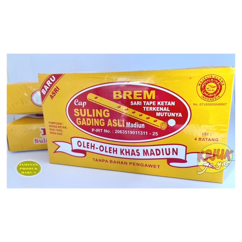 Jual BREM Cap SULING GADING ASLI Madiun | Shopee Indonesia