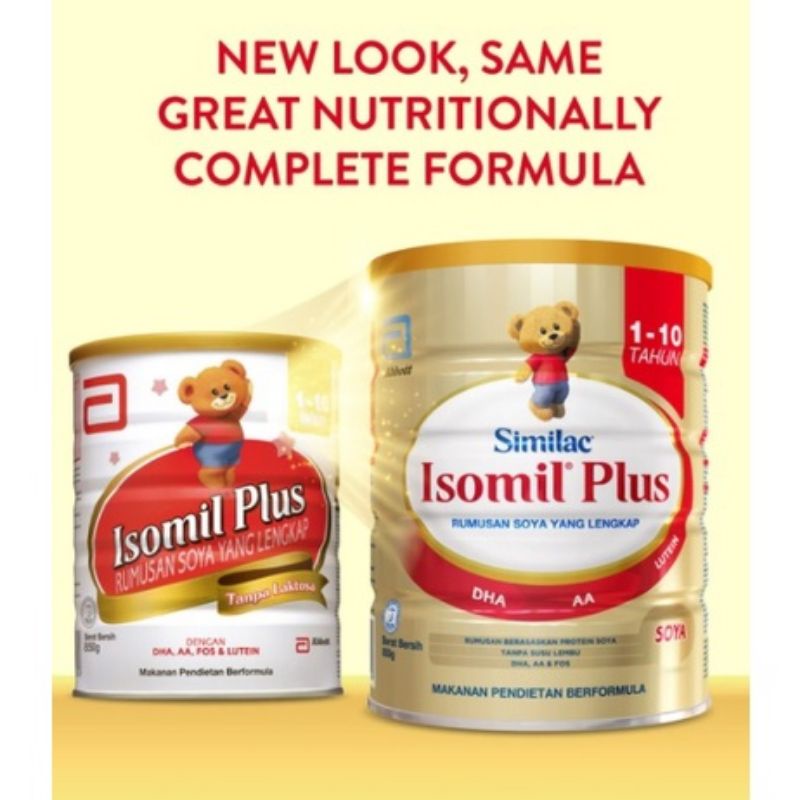 Jual Isomil plus advance soya 850gr kaleng besar | Shopee Indonesia