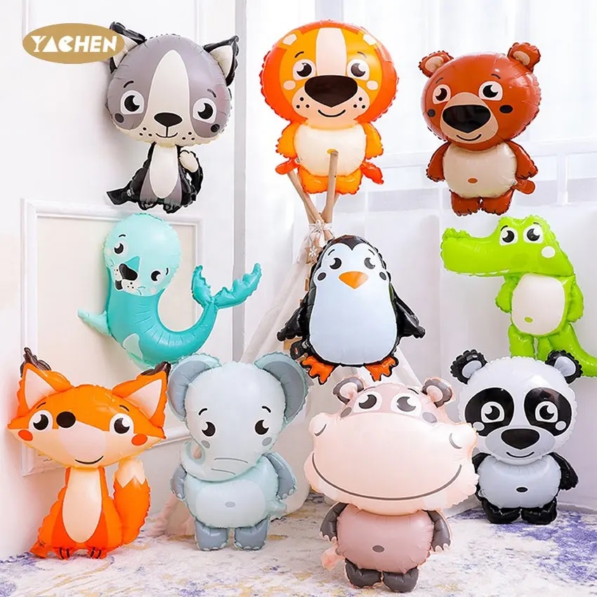 Jual Balon foil Animal Fullbody besar hewan hutan gajah anjing laut ...