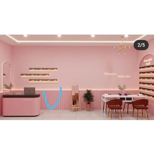 Jual CUSTOM FURNITURE MEJA CASHIER (IBU ELLY) | Shopee Indonesia