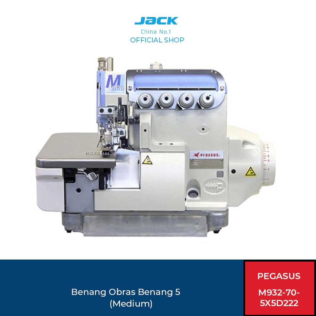 Jual Mesin Obras Benang 5 Pegasus M932-70-5x5/D222 Original | Shopee Indonesia