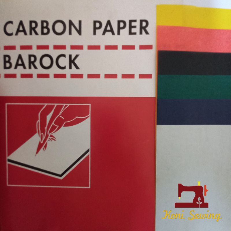 Jual Kertas Karbon/Karbon Jahit/Karbon Paper Barock - Per Lembar ...