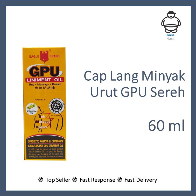 Jual GPU CAP LANG Minyak gpu 60 ml 60 ml | Shopee Indonesia