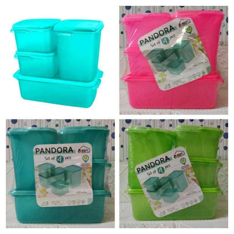 Jual toples pandora set 4 pcs | Shopee Indonesia
