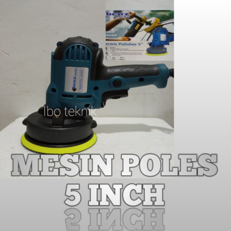 Jual Mesin Poles Mobil 5 Inch-- Benz Alat Poles Mobil Motor Lantai Polisher 5 Inch | Shopee ...