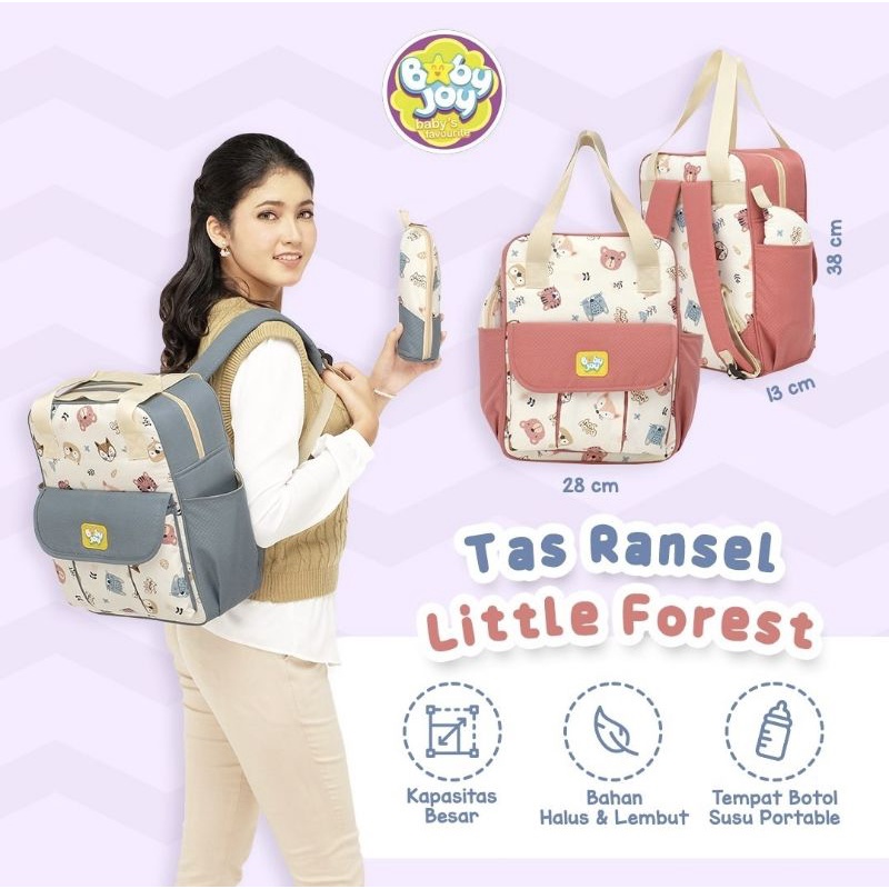 Jual Baby Joy Tas Bayi Besar Ransel Model Annelo Multisaku + TBS Little ...