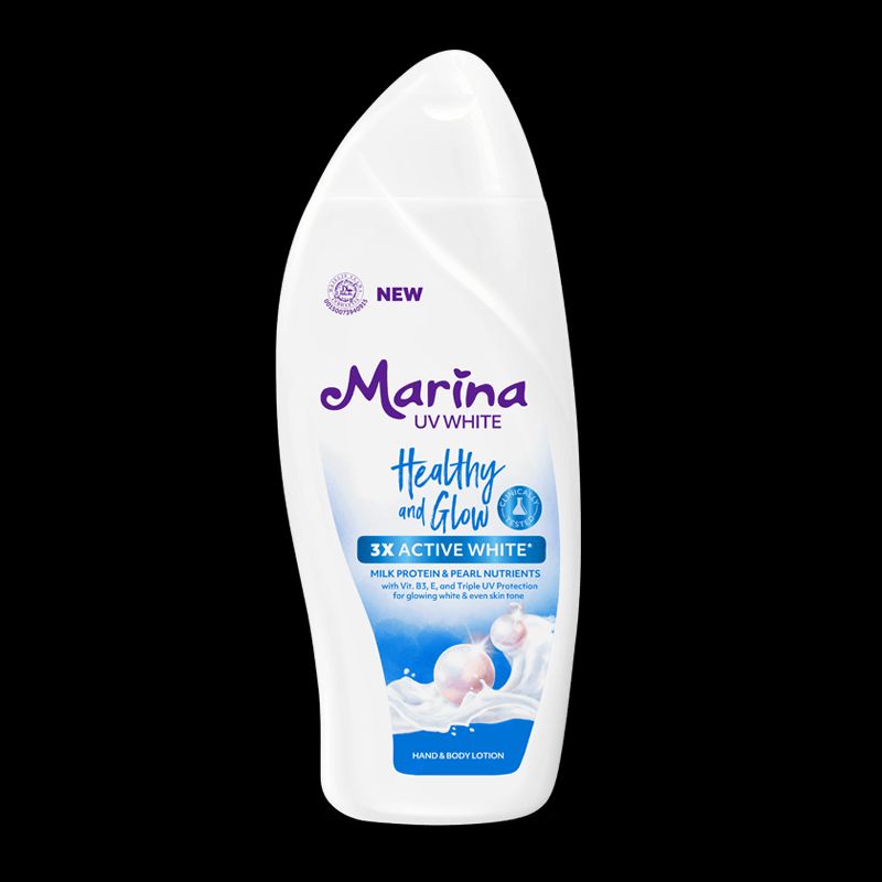Jual Hand Body Lotion Marina Uv White Healthy & Glow 92ml x 3 pcs ...