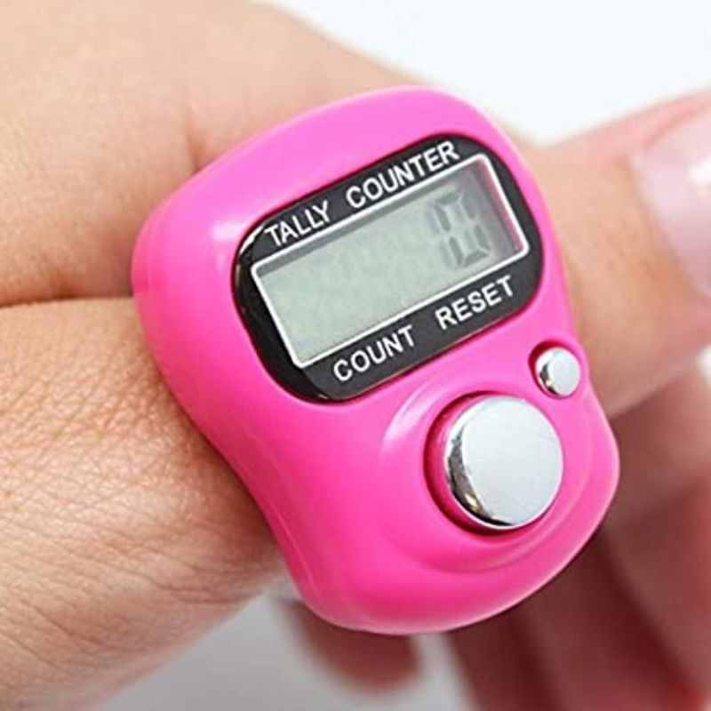 Jual Alat Hitung Digital Tasbih Mini / Mini Tally Counter Praktis ...