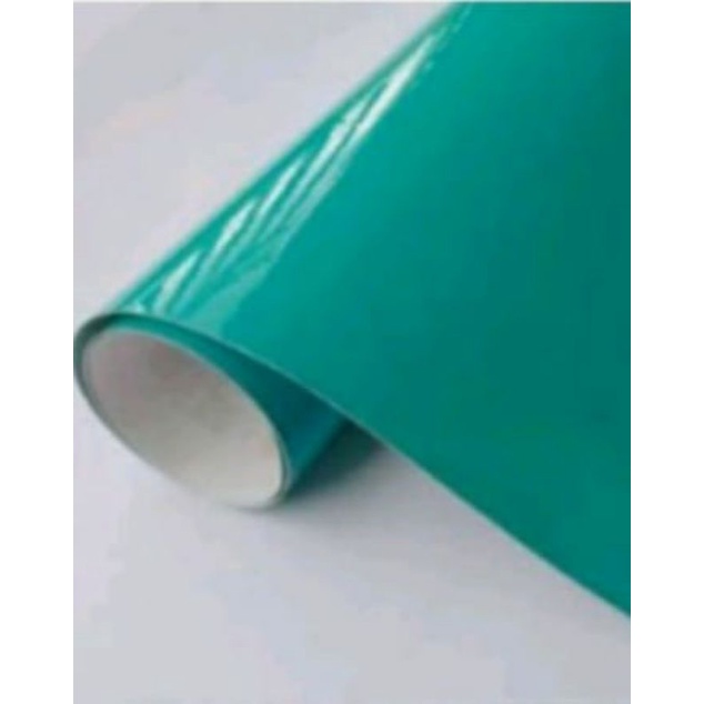 Jual Stiker skotlet motor Turquoise (hijau tosca) glossy ( free packing ...