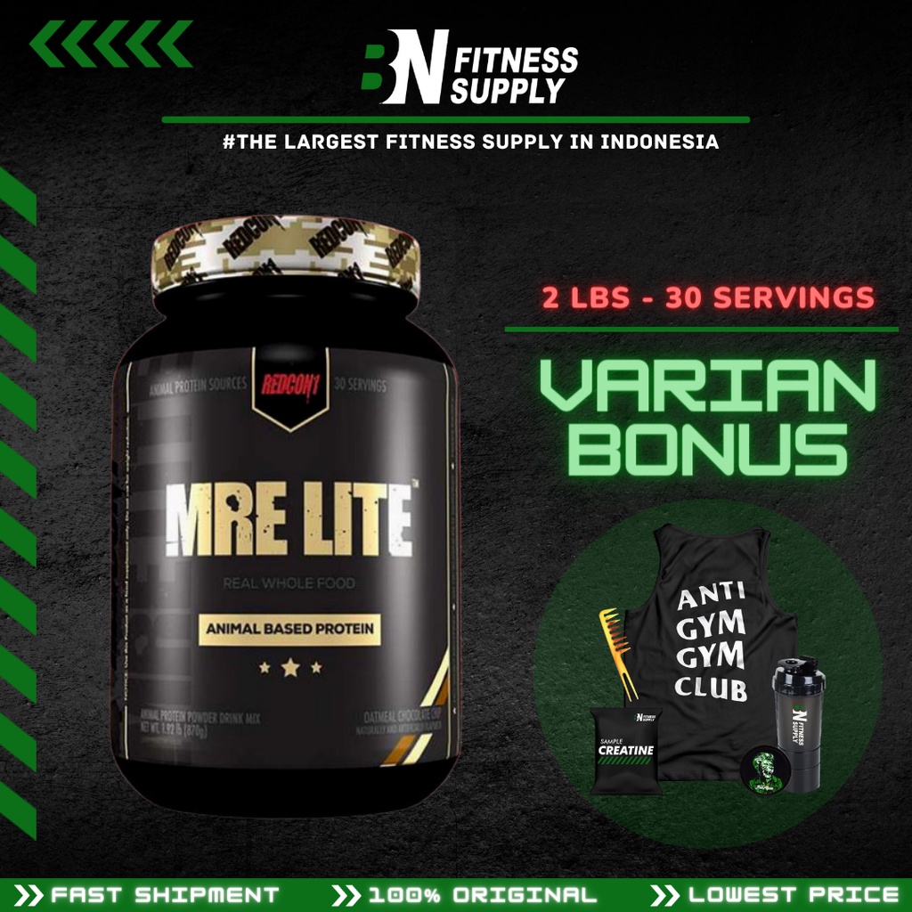 Jual REDCON1 REDCON 1 MRE LITE Animal Based Whey Protein | Shopee Indonesia