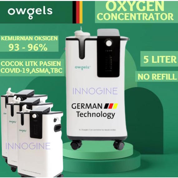 Jual Owgels Medical German Oksigen Medis Oxygen Concentrator Mesin ...