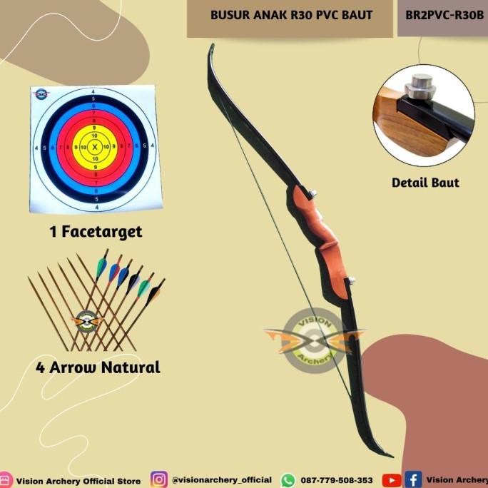 Jual Busur Panah Anak Pvc R30 Bolt | Recurve Standar Bow Panahan ...