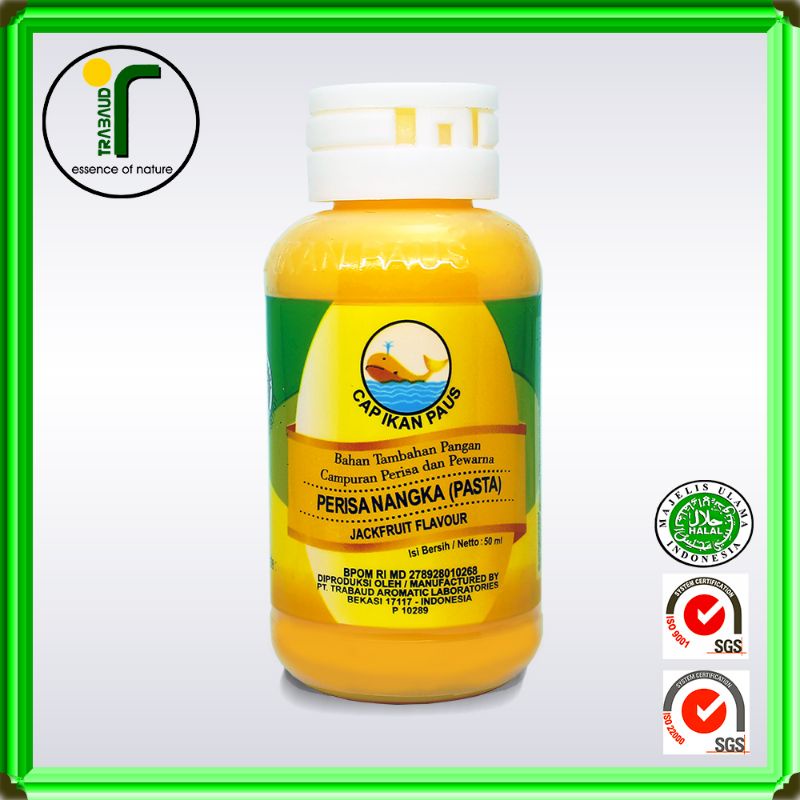 Jual ( Paket 6 Pcs ) Perisa Makanan Nangka Pasta / Cap Ikan Paus (50 ML ...