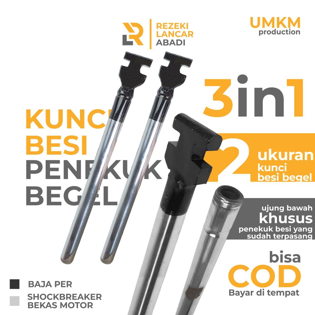 Jual 3 in 1 KUNCI BESI BEGEL ALAT PENEKUK PEMBENGKOK BESI PLESER BAHAN ...