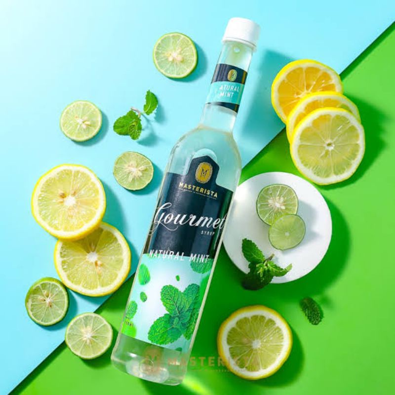 Jual Masterista Syrup natural mint 750ml / sirup perasa minuman rasa ...