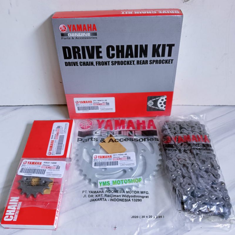 Jual Gir Gear set Rantai Assy Yamaha MX king 2PV Asli Sunstar | Shopee ...