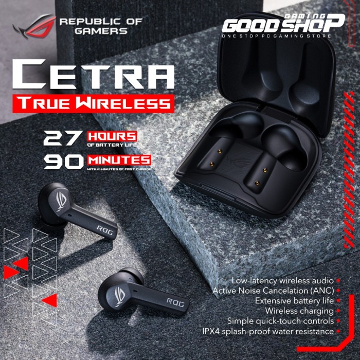 Jual ASUS ROG CETRA TRUE WIRELESS - TWS | Shopee Indonesia