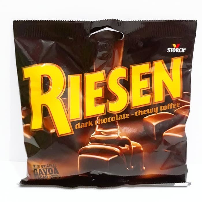 Jual Storck Riesen Dark Chocolate 150gr Chewy Toffee/ Permen Cokelat ...