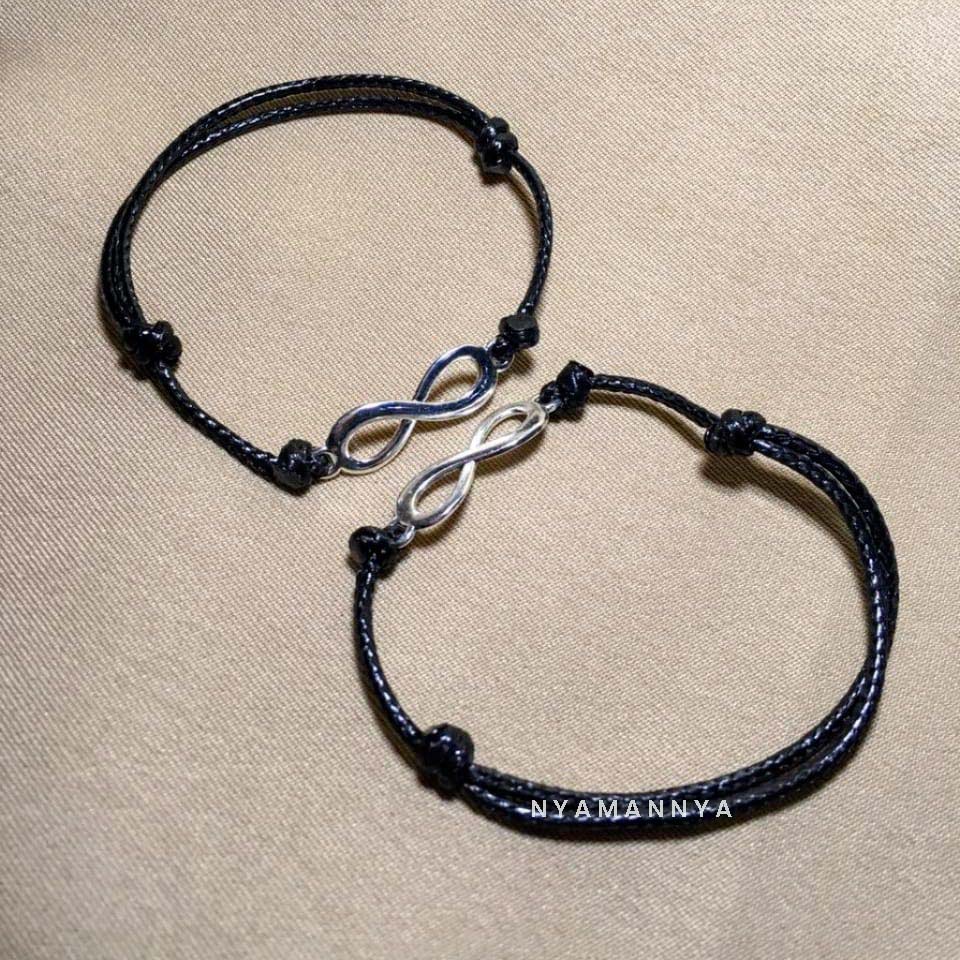 Jual Gelang Infinity Couple Tali Serut 2 Pcs Nyamannya | Shopee Indonesia