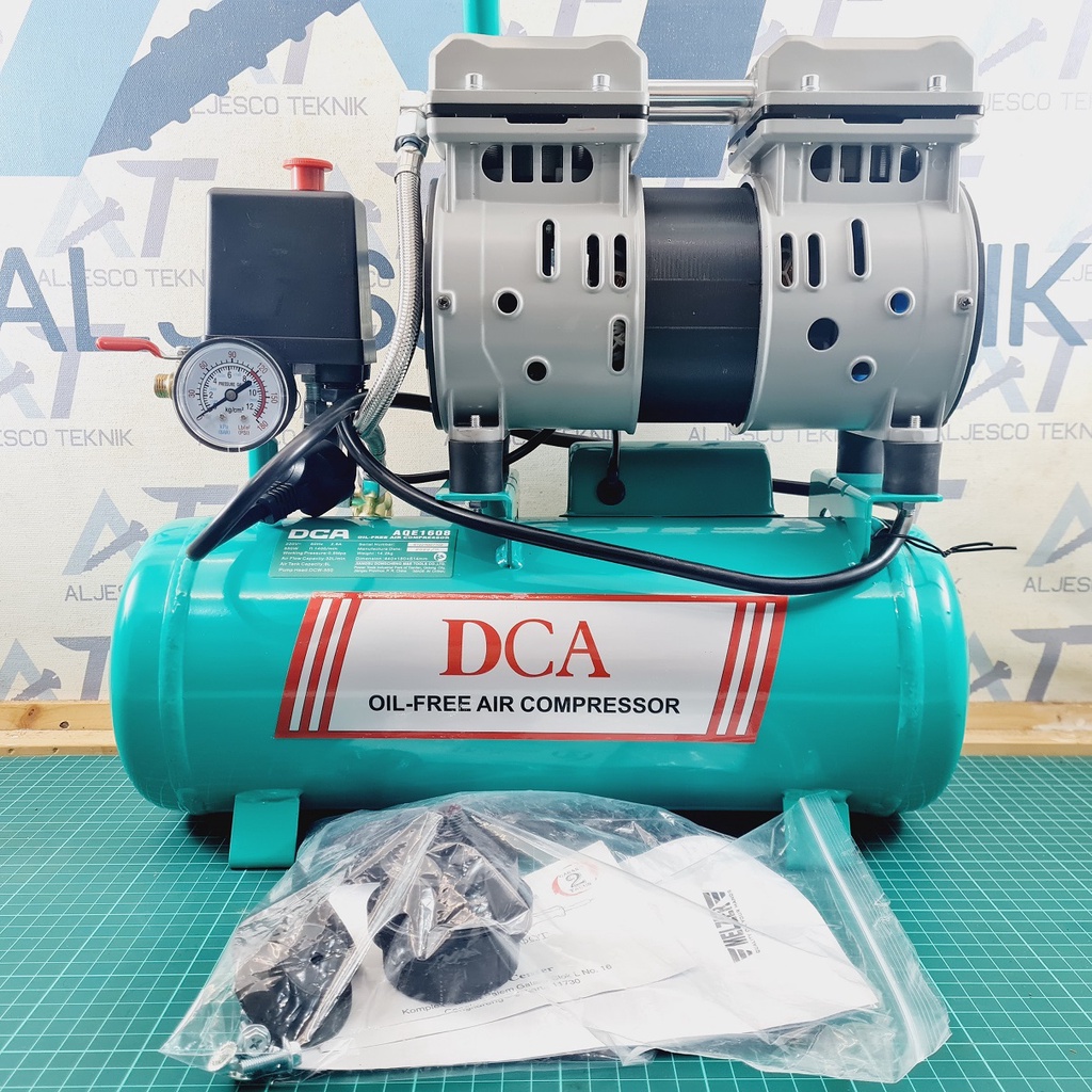 Jual DCA AQE1608 KOMPRESOR OILLESS 3/4 HP 0.75 HP 8L – KOMPRESOR TANPA ...