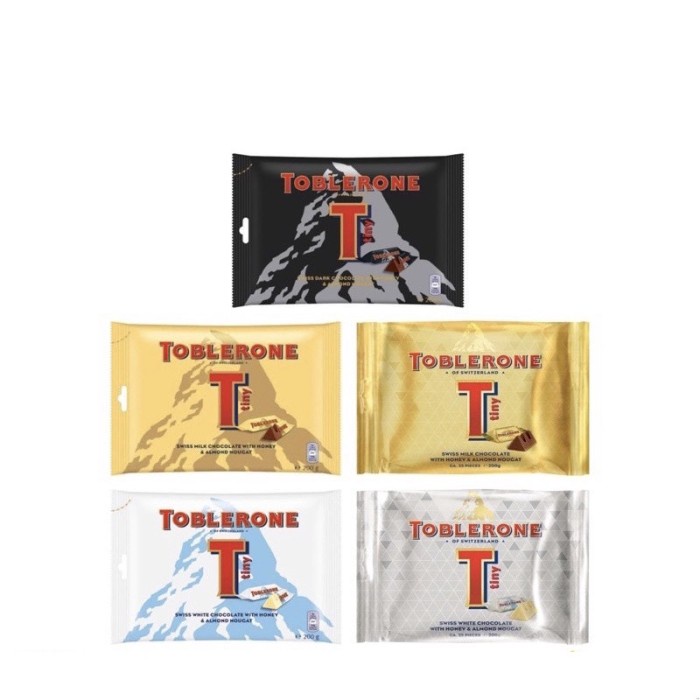 Jual Toblerone Tiny Mini White Dark Chocolate | Shopee Indonesia