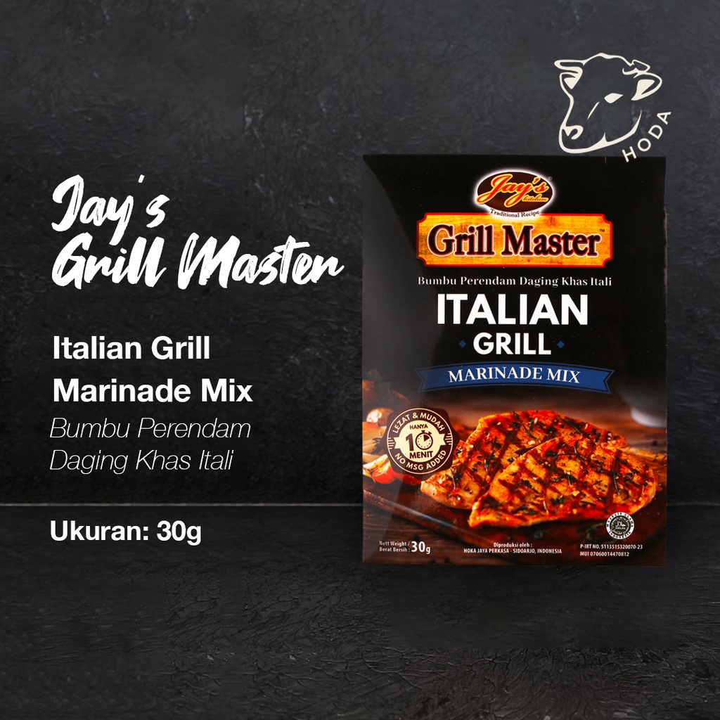 Jual Jay's Grill Master Italian Grill Marinade Mix 30g | Shopee Indonesia