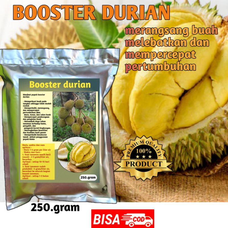 Jual pupuk booster durian pupuk perangsang buah melebatkan menyuburkan | Shopee Indonesia